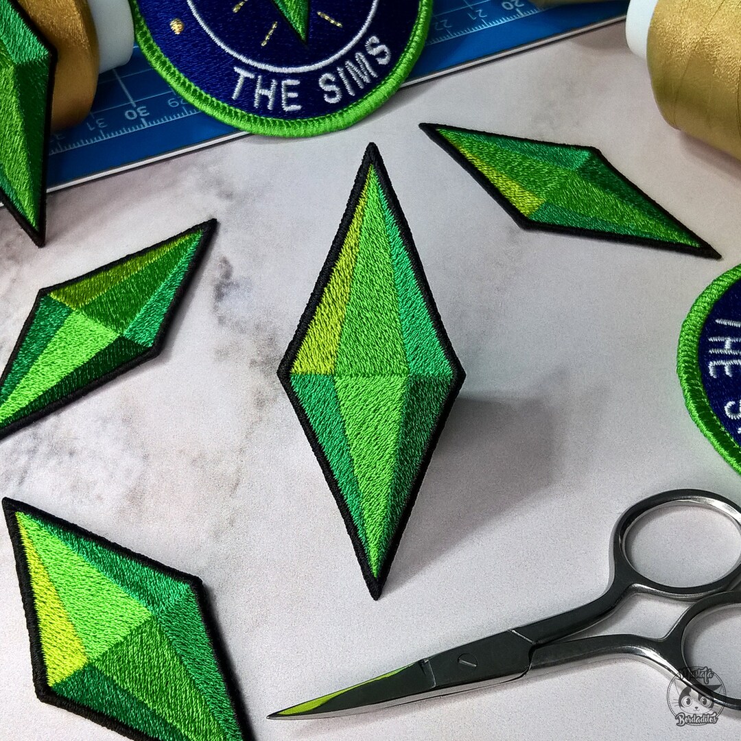 Inspired by the Sims - Videogame Emblem - Embroidered Patch - Iron On ...