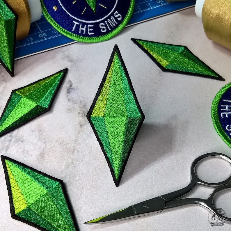 Inspired by the Sims Videogame Emblem Embroidered Patch - Etsy
