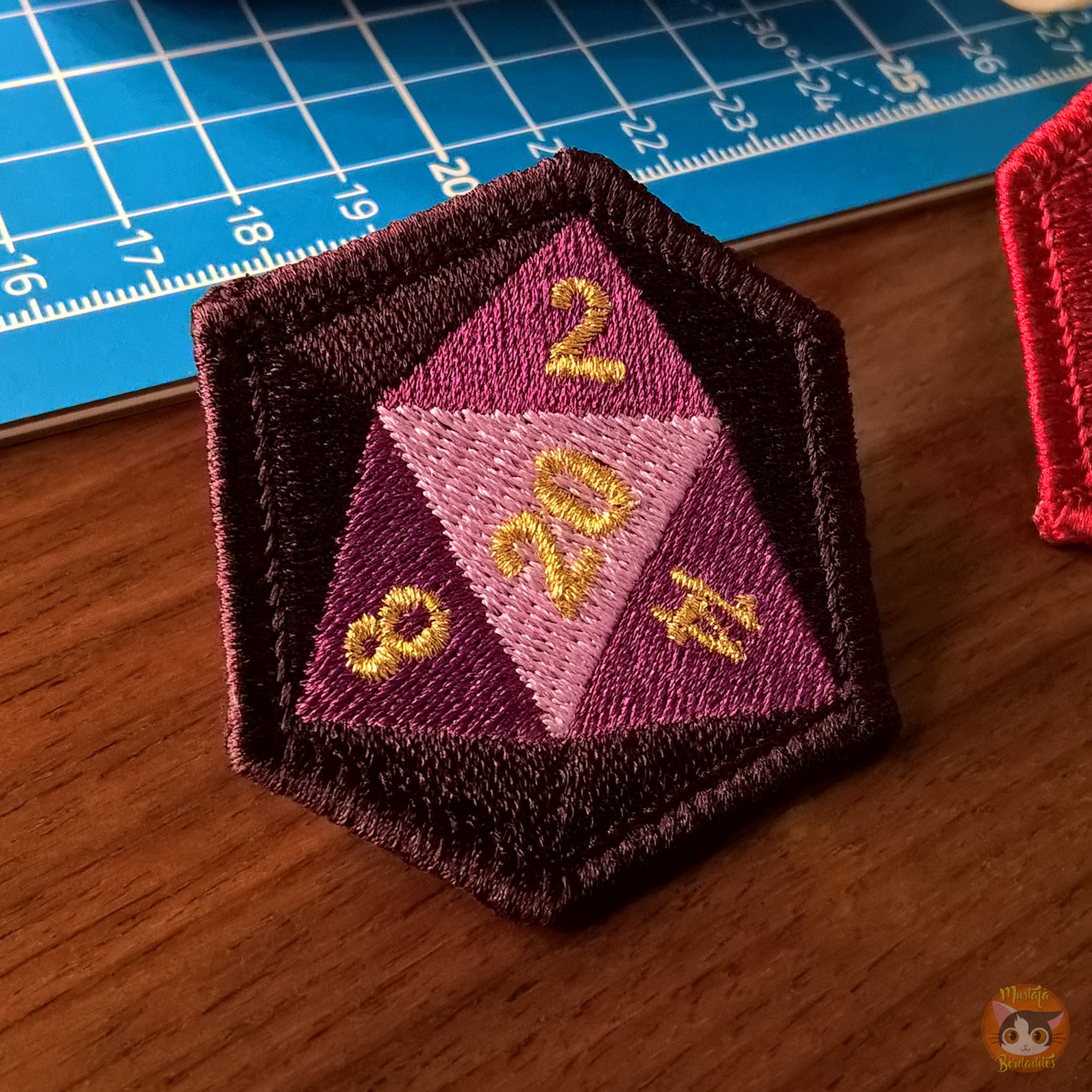 DND Embroidered Patch Role RPG Dice Limited Edition - Etsy