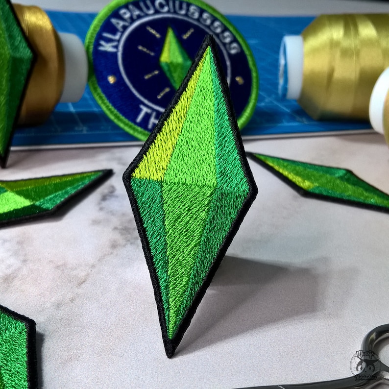 Inspired by the Sims Videogame Emblem Embroidered Patch - Etsy