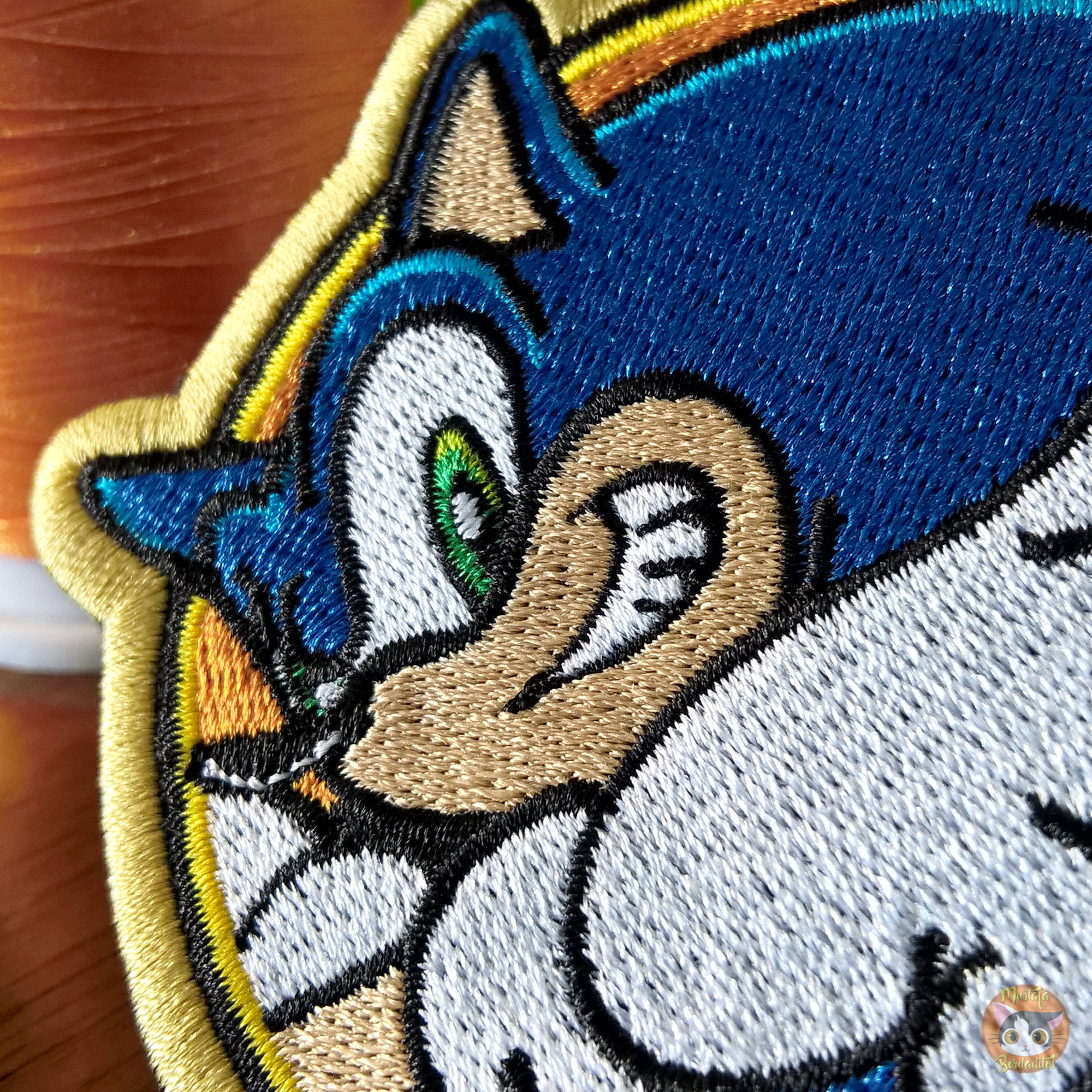Sonic - Embroidered Patch - Videogame Character - Etsy