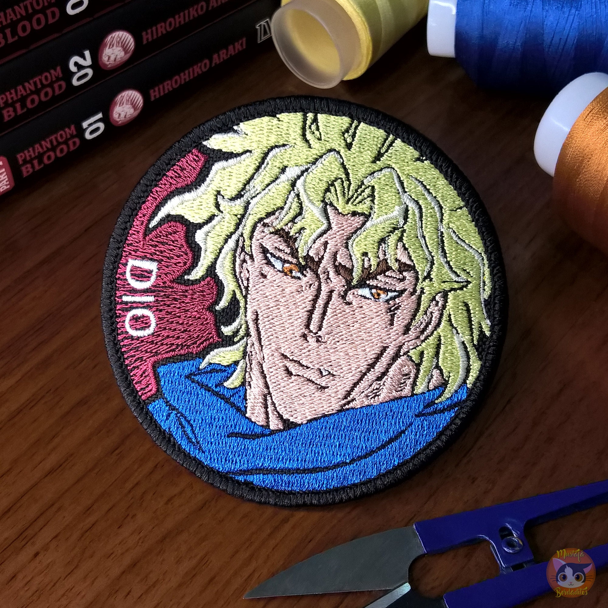 Anime Character - Embroidered Patch - Etsy