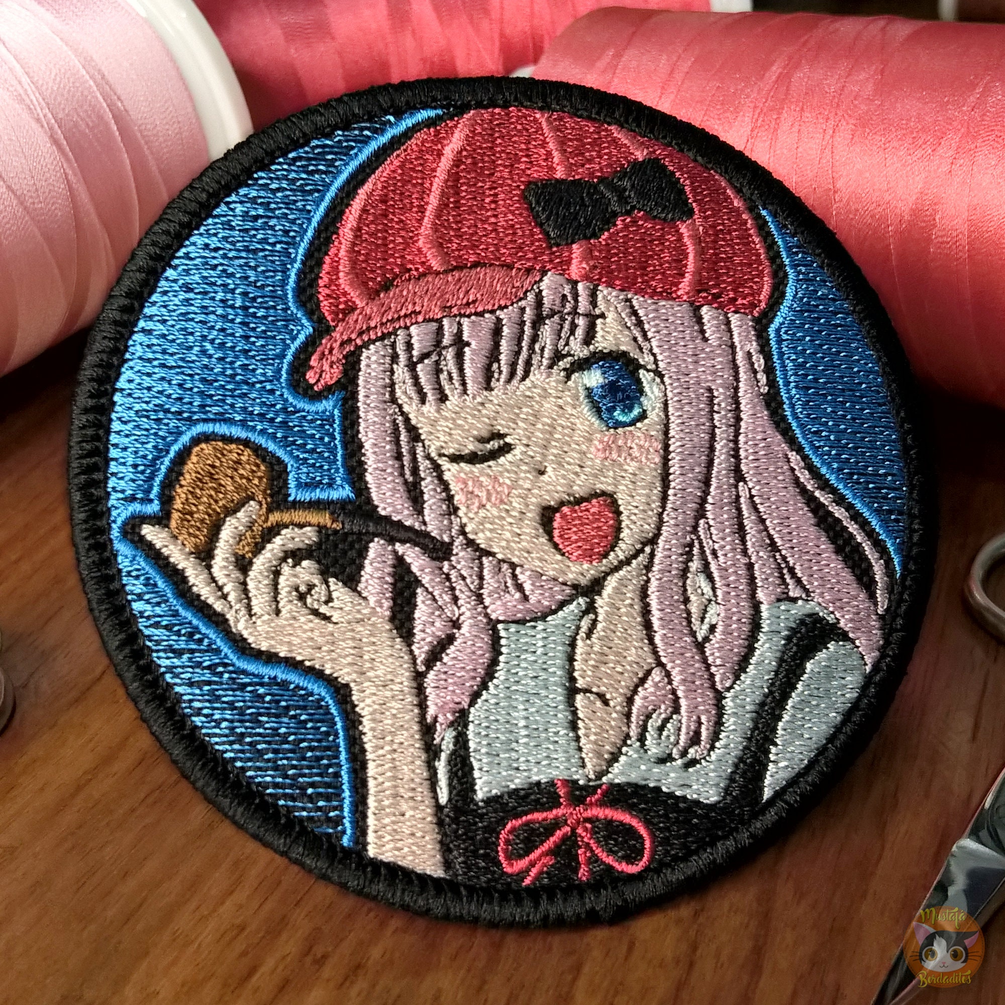 Anime Character Embroidered Patch - Etsy
