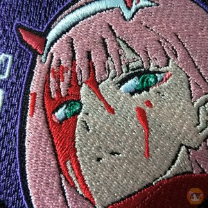 Anime Character - Embroidered Patch - Etsy