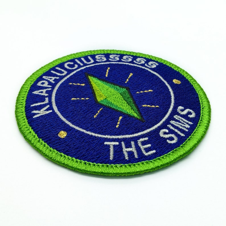 Inspired by the Sims Videogame Emblem Embroidered Patch - Etsy