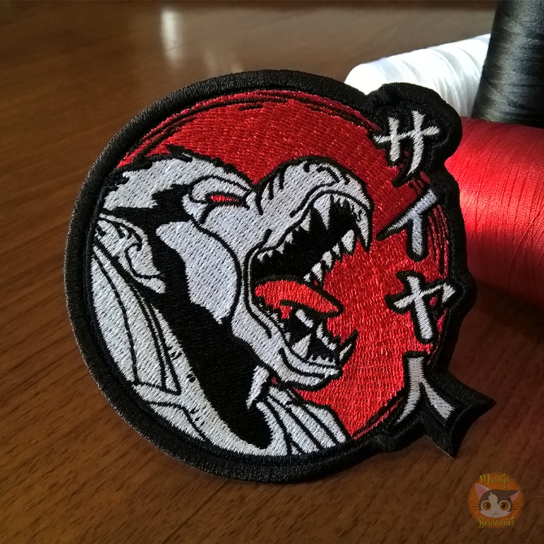 Anime Character - Embroidered Patch - Etsy