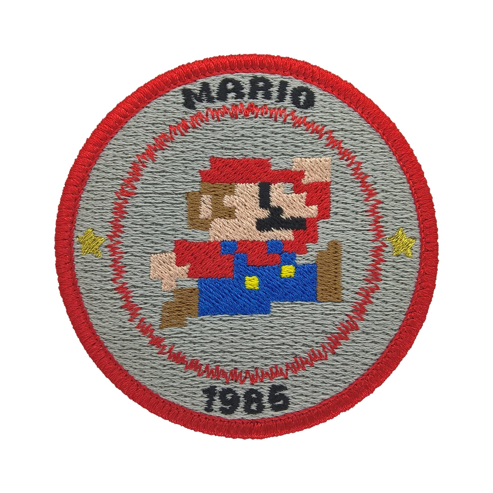 Mario Videogame Character Embroidered Patch Iron On/hook - Etsy