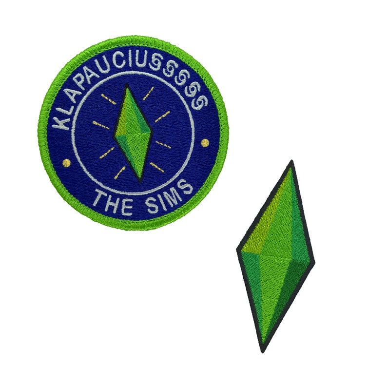Inspired by the Sims Videogame Emblem Embroidered Patch - Etsy