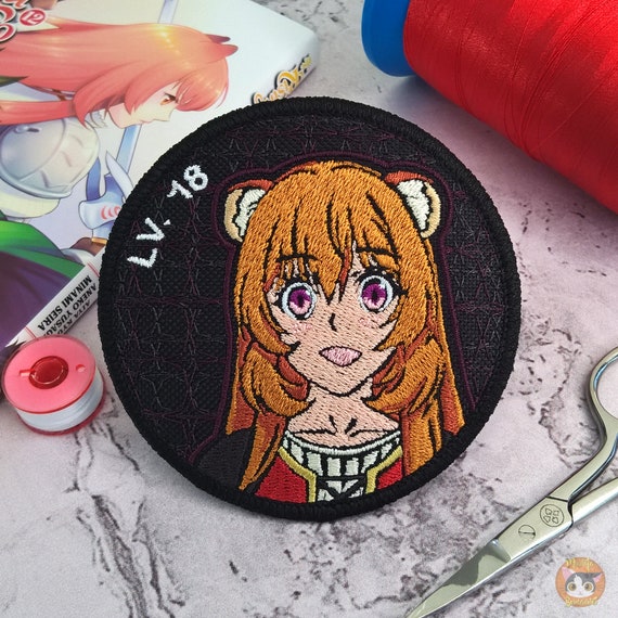 Anime Character Embroidered Patch | Etsy