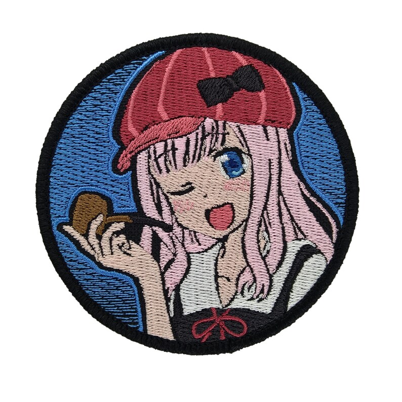 Anime Character Embroidered Patch - Etsy