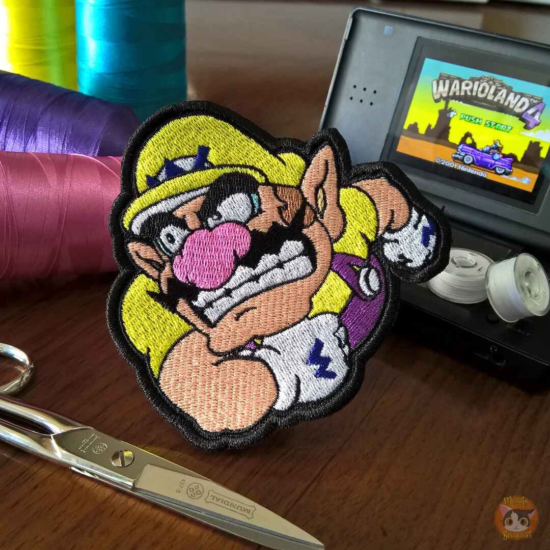 Videogame Character - Embroidered Patch - Limited Edition - Iron On ...
