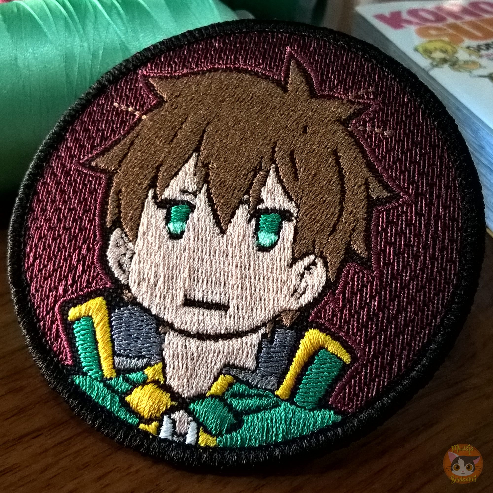 Anime Character Embroidered Patch - Etsy