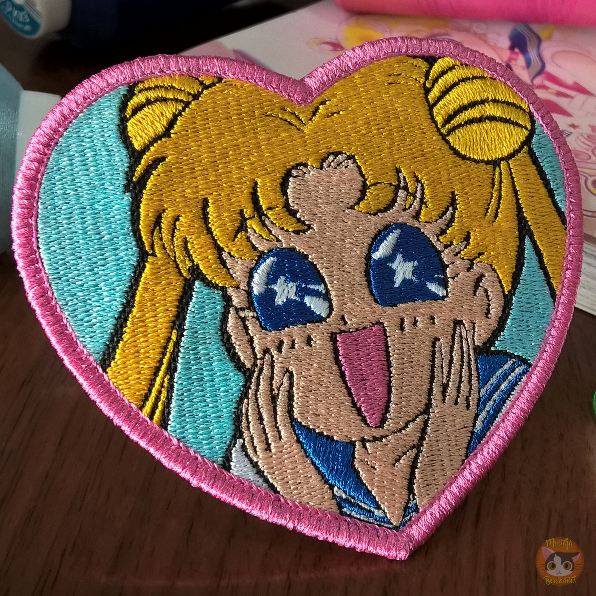 Anime Character Embroidered Patch - Etsy