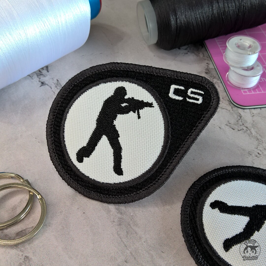 CS - Embroidered Patch - Tactical - T/CT - Videogame Emblem - Premium ...