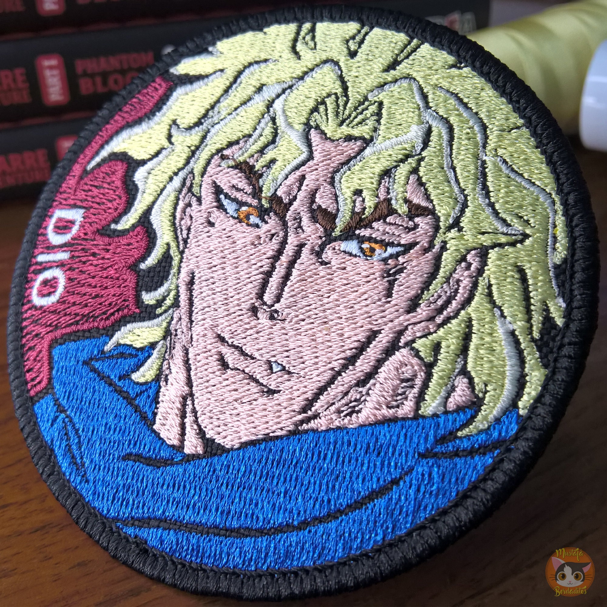 Anime Character Embroidered Patch | Etsy
