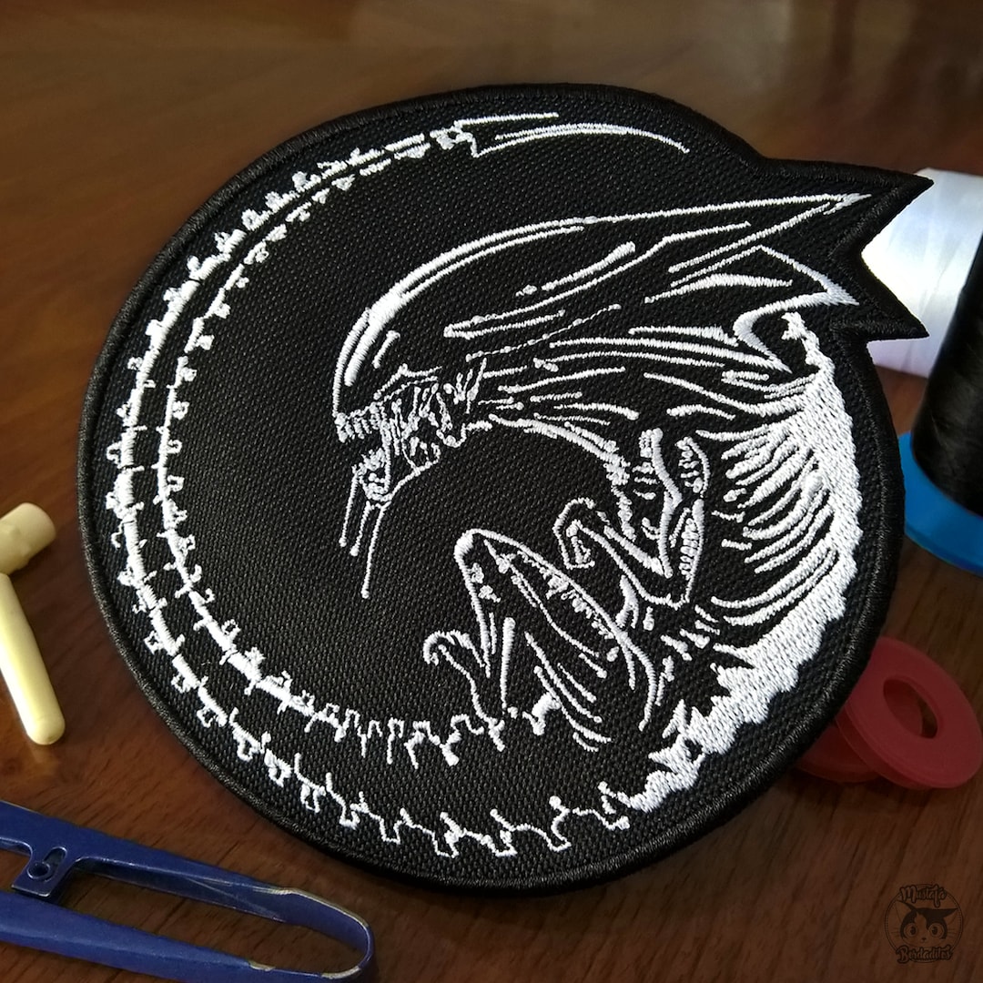 Alien - Embroidered Patch - Classic Movies - Etsy
