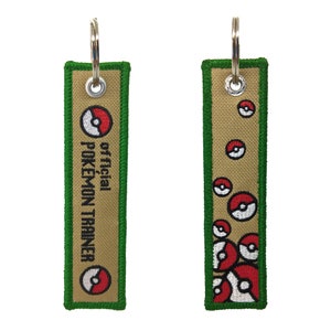 Anime Embroidered Keychain - Jet Tag - Key Tag - Videogame Premium ...