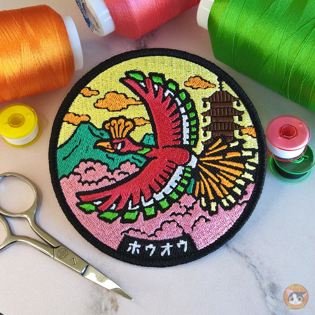 Anime and Videogame Character - Embroidered Patch - Japanese - Iron On ...