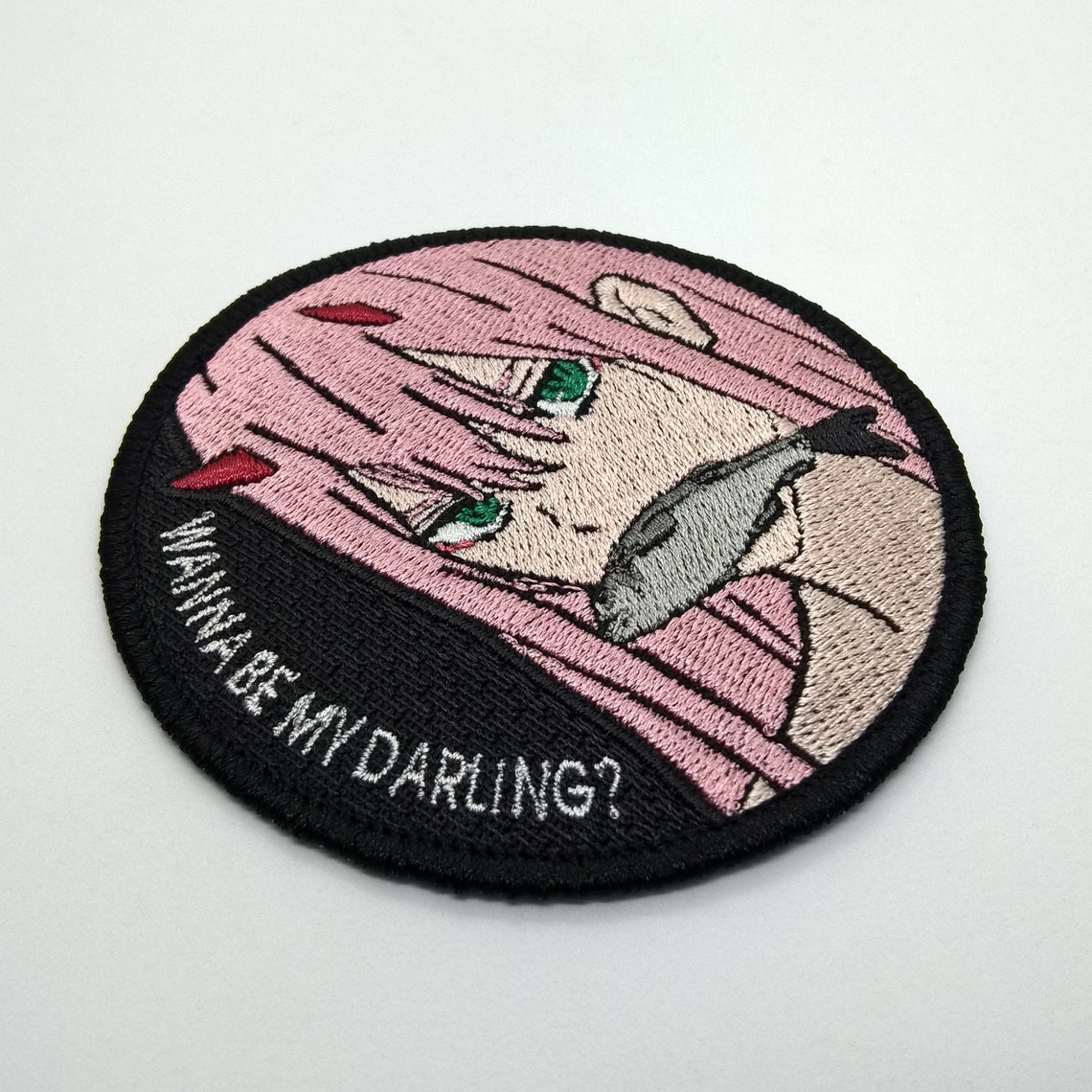 Anime Character - Embroidered Patch - Etsy