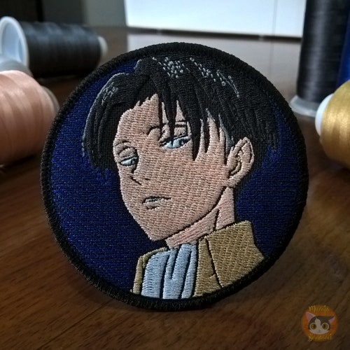 Anime Character Embroidered Patch - Etsy