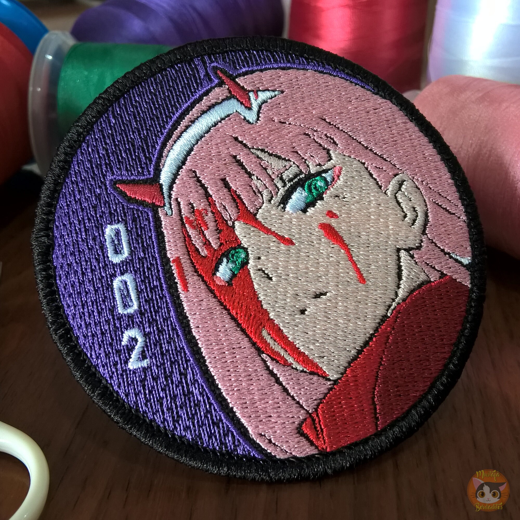 Anime Character Embroidered Patch - Etsy
