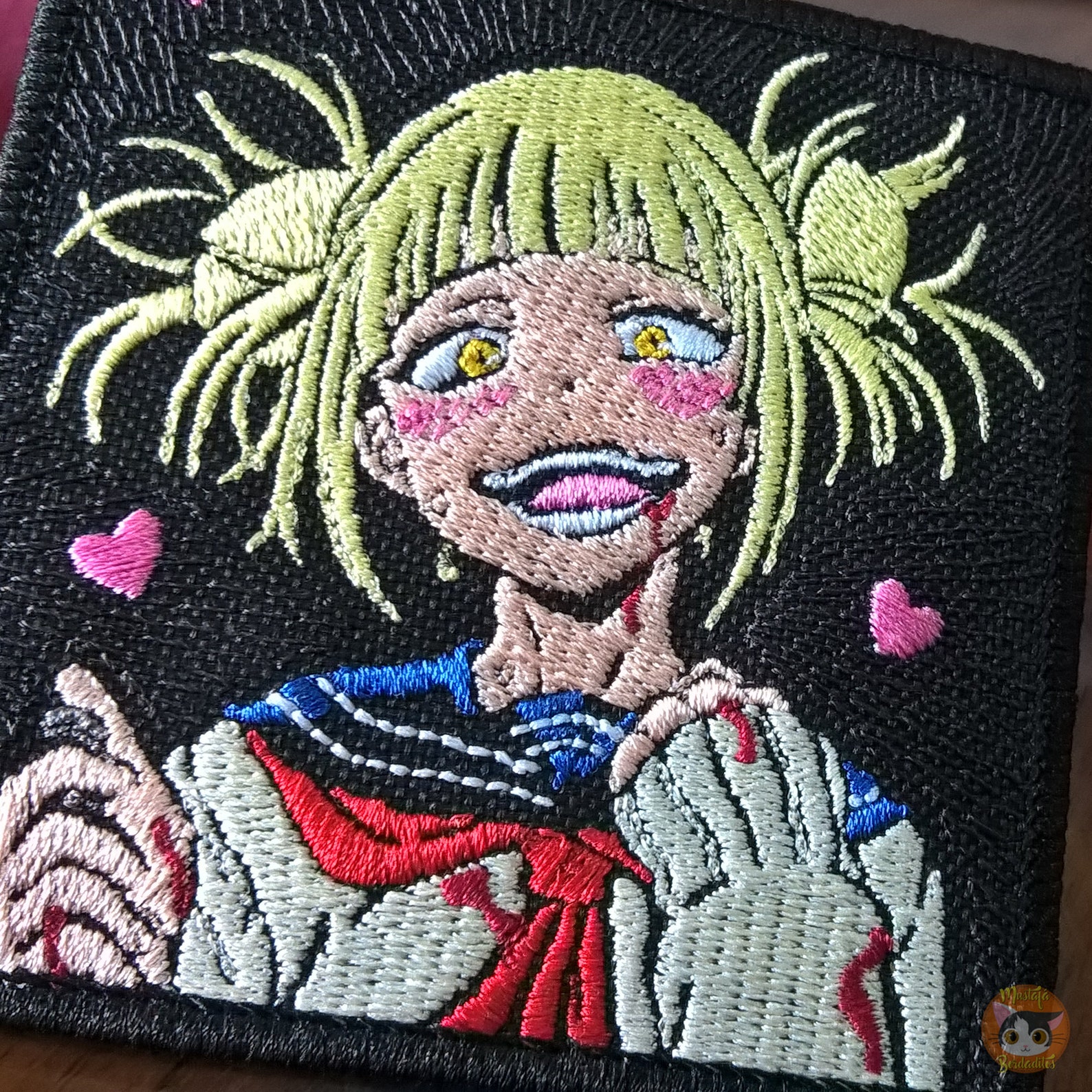 Anime Character Embroidered Patch | Etsy
