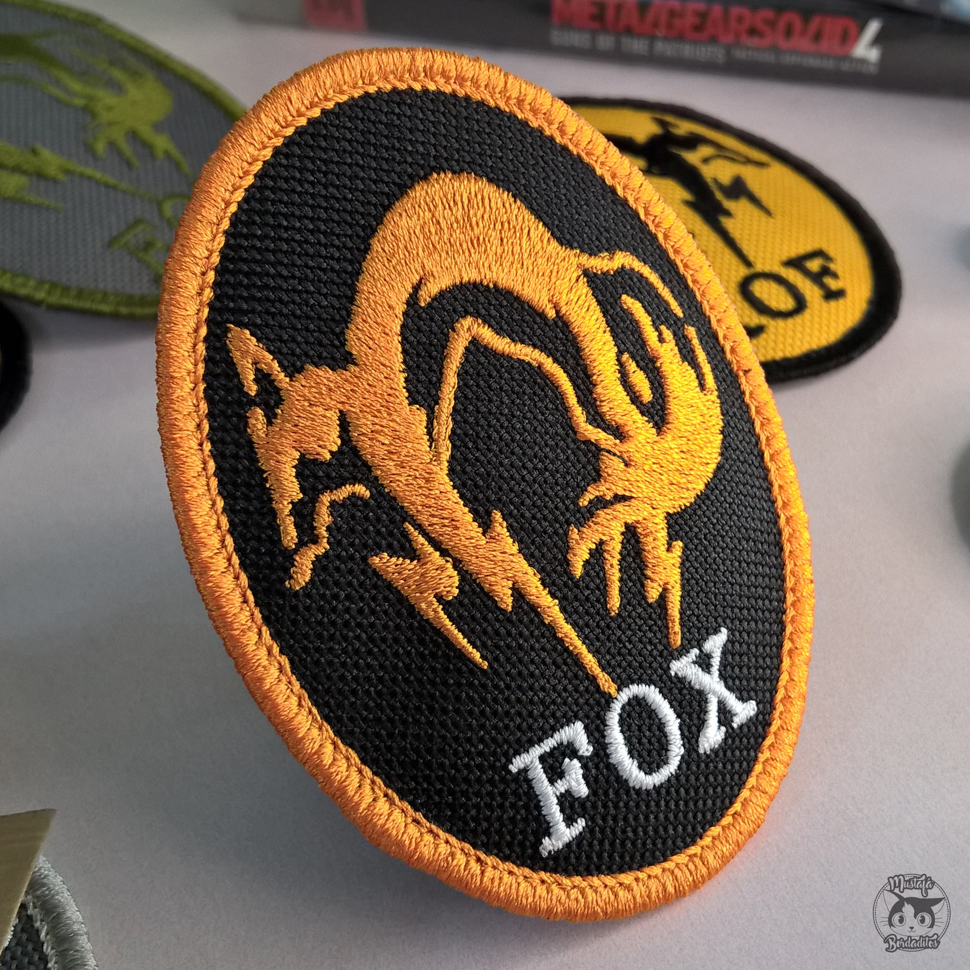Metal Gear Embroidered Patch FOX XOF Videogame Emblem - Etsy