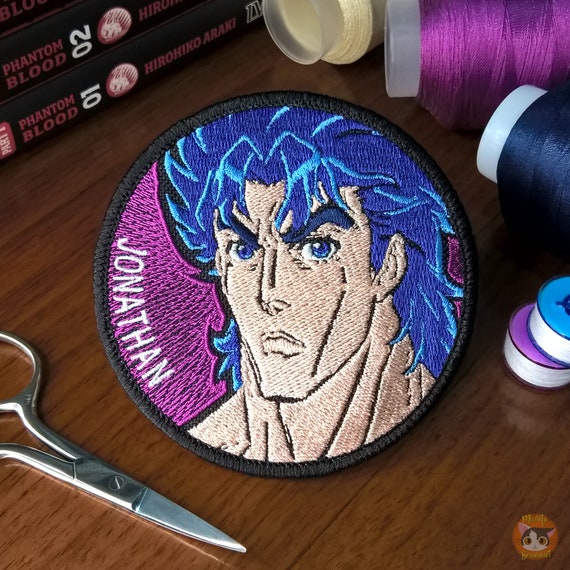 Anime Character Embroidered Patch - Etsy