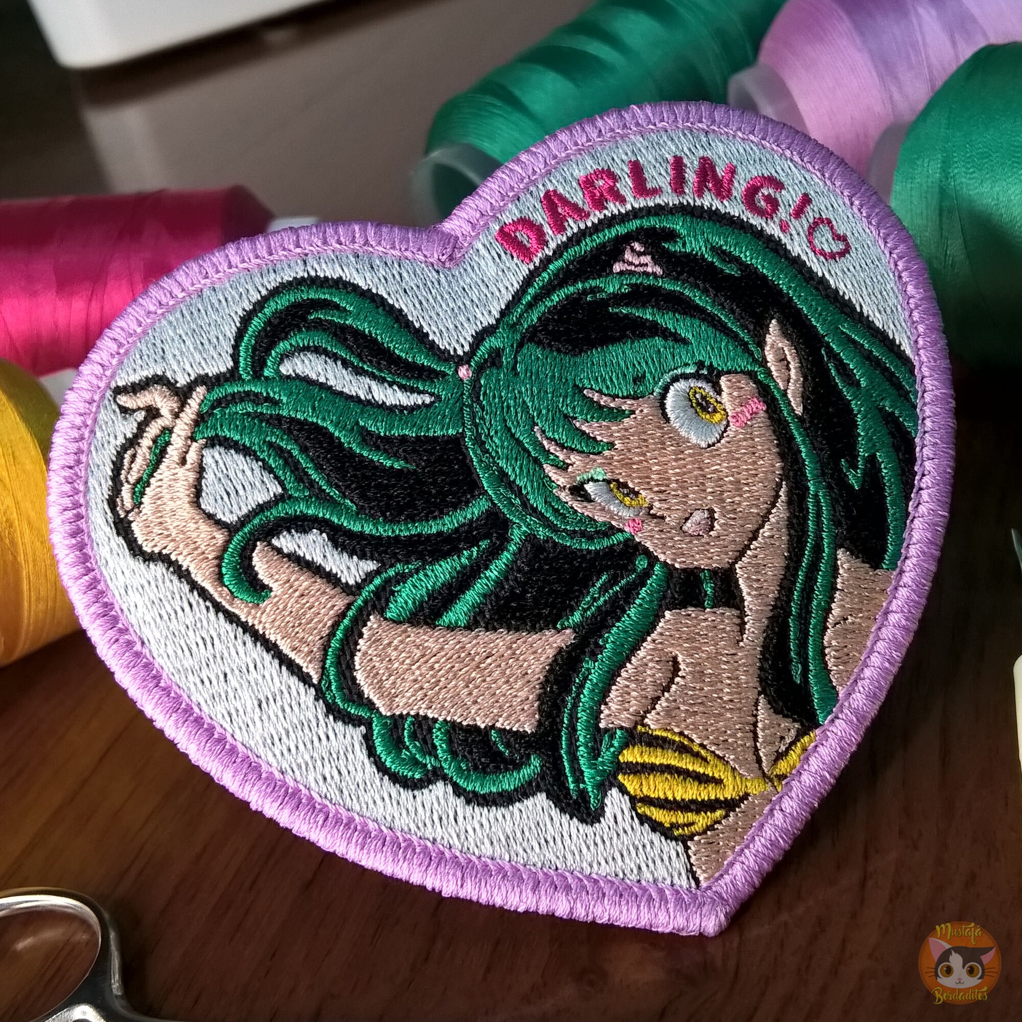 Anime Character Embroidered Patch | Etsy