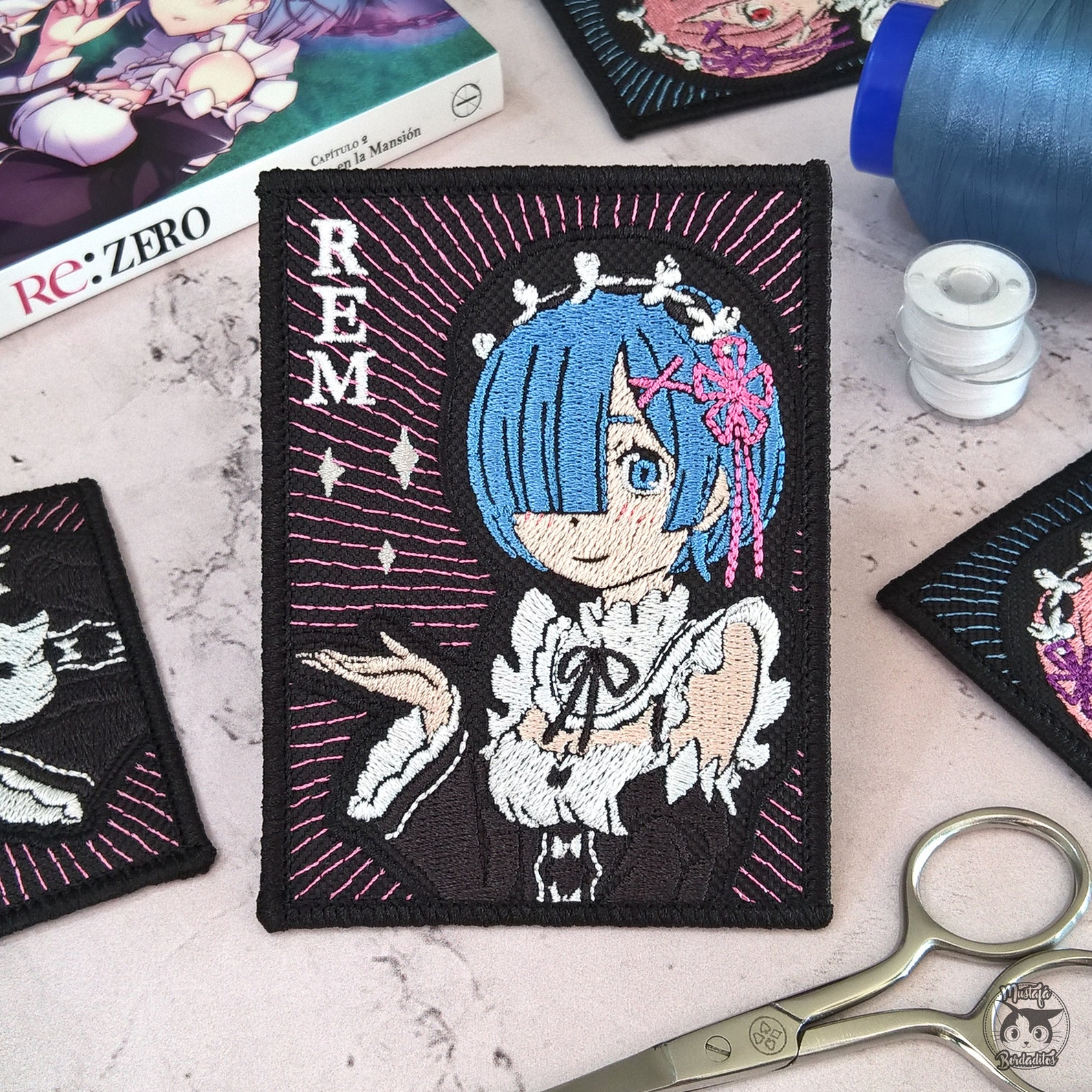 Anime Character - Embroidered Patch - Etsy