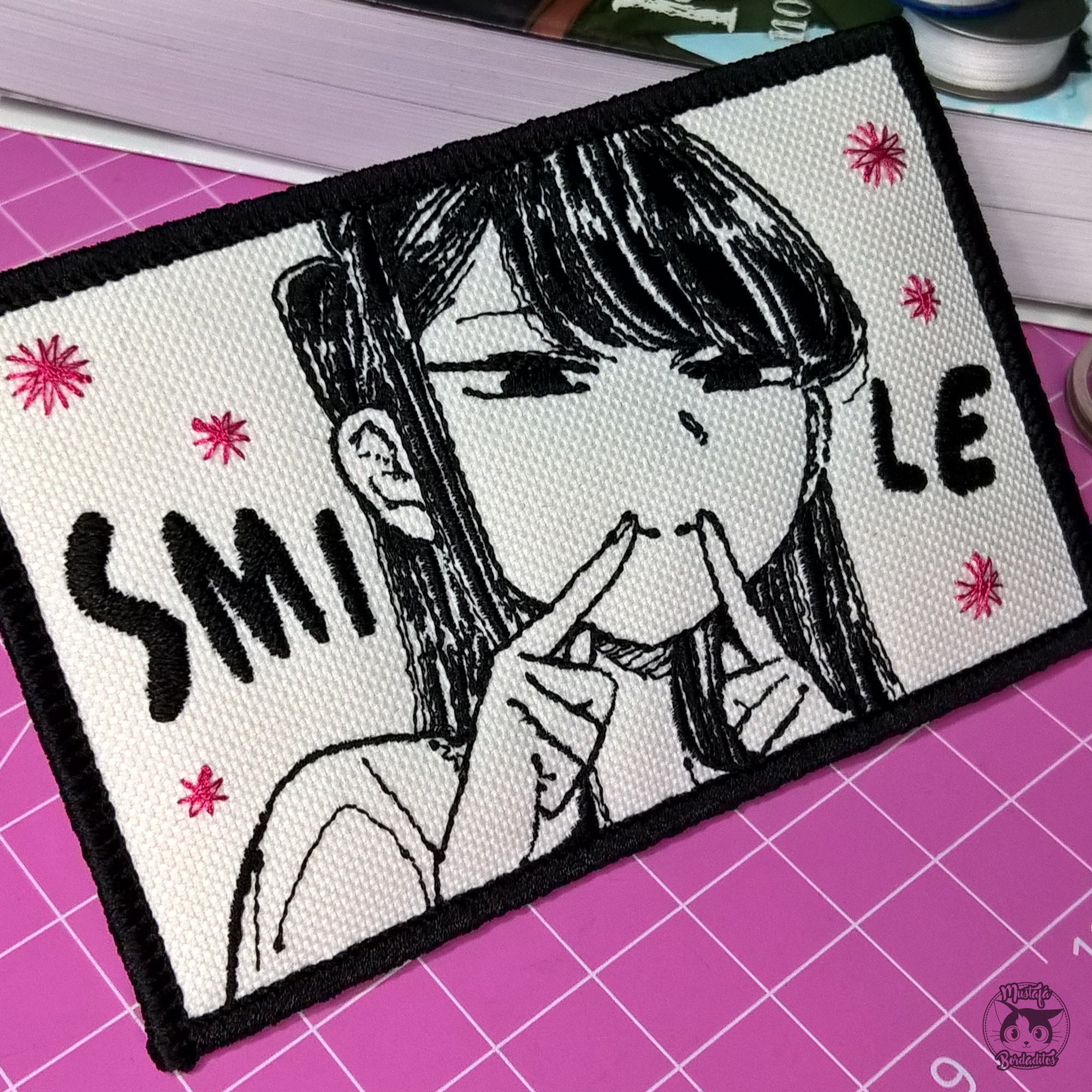Anime Character Embroidered Patch Waifu - Etsy