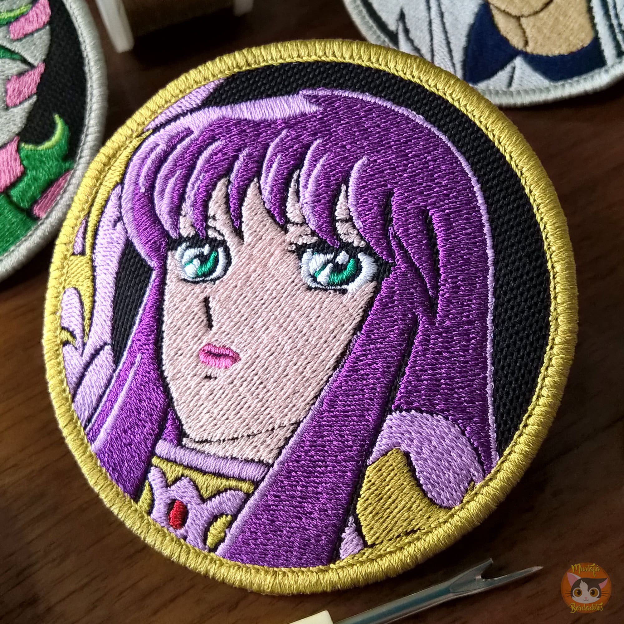 Anime Character - Embroidered Patch - Limited Edition - Iron On/hook ...