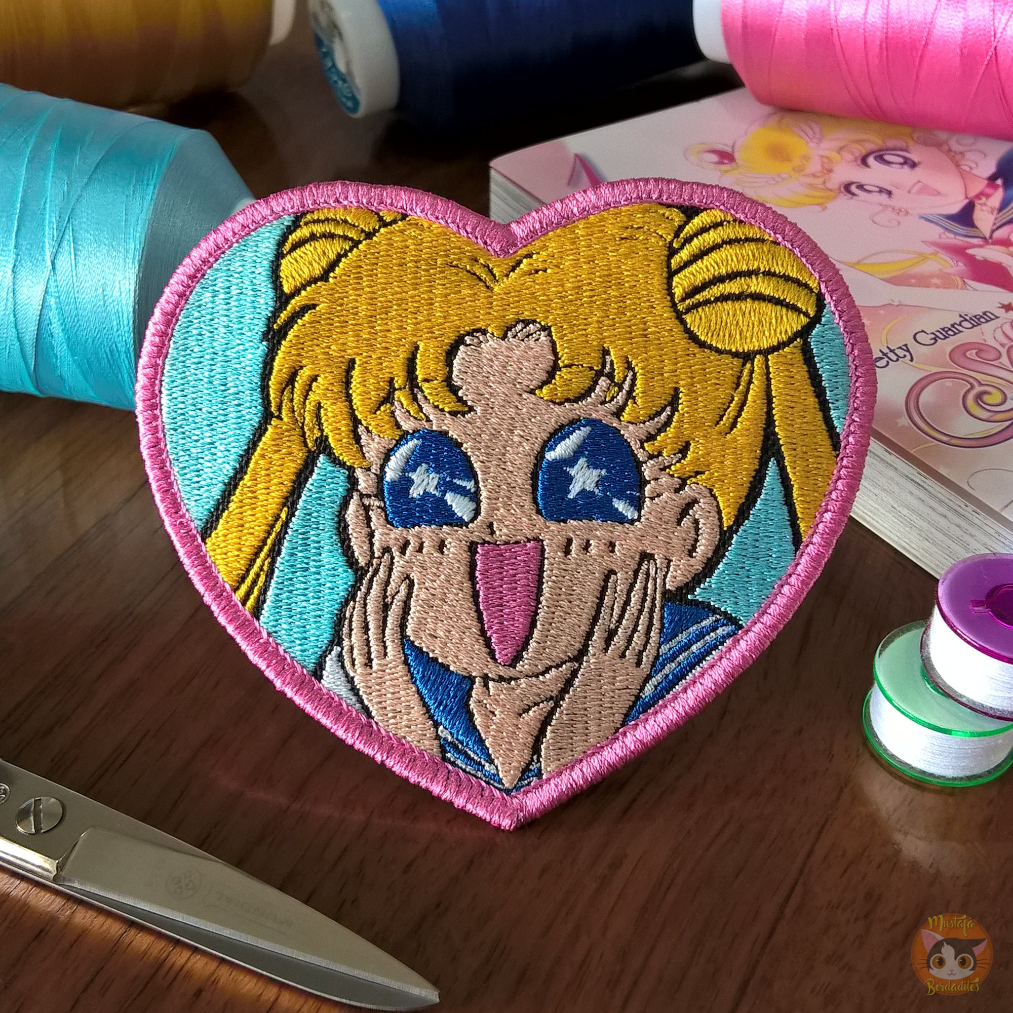 Anime Character Embroidered Patch - Etsy