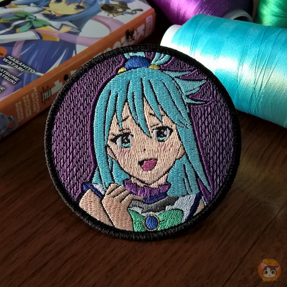 Anime Character Embroidered Patch - Etsy