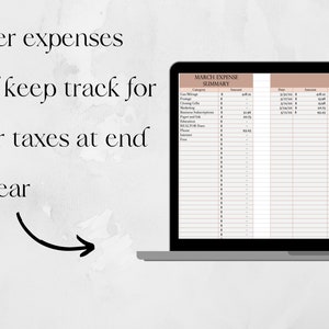 Income and Expense Tracker / Real Estate Agent Tax Prep / Realtor Taxes ...