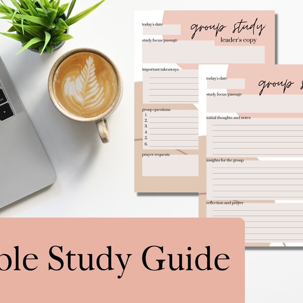 Participant Guide Template - Etsy