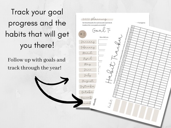 Hojas De Trabajo Para Establecer Metas Plan De Contenidos, Guía Para