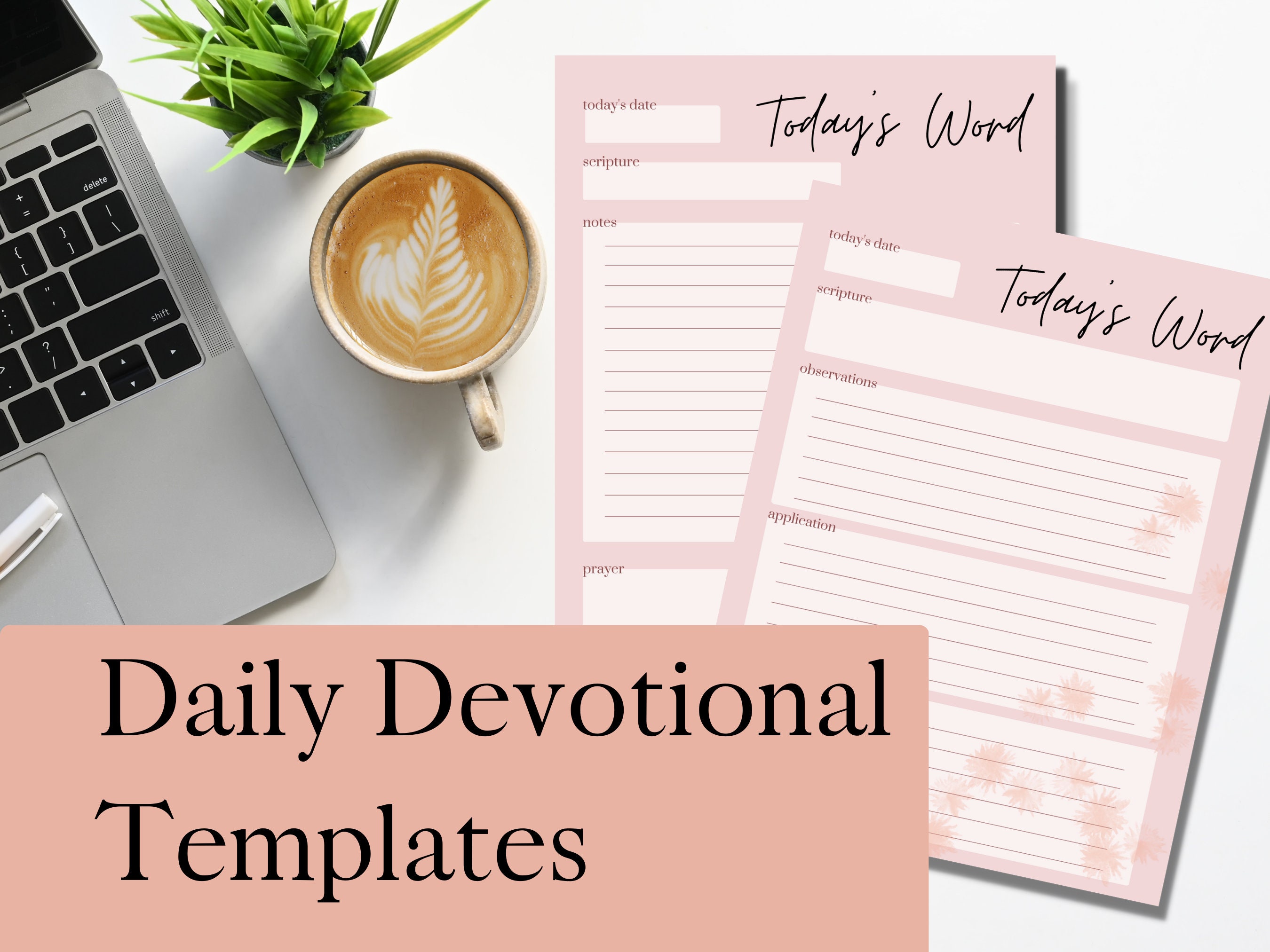 SOAP Devotional Template | Bible Notes Template | iPad Bible Notes ...