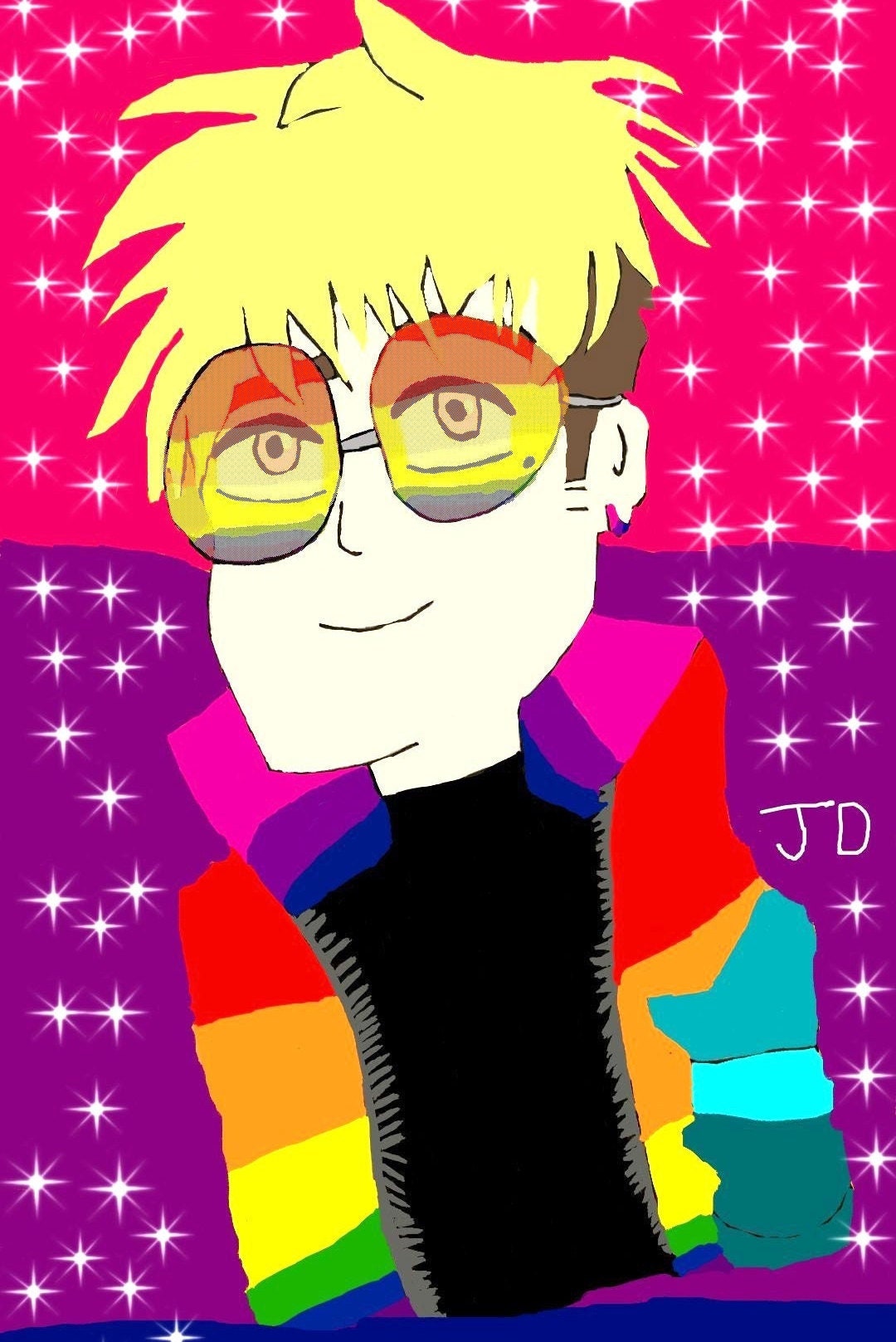 Vash Pride Month Print - Etsy