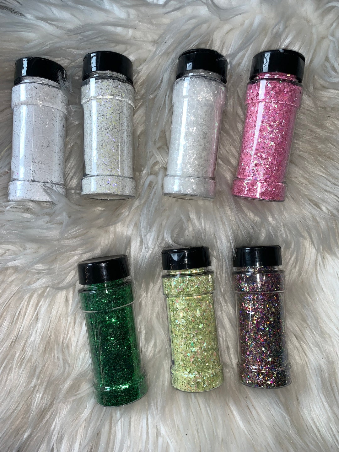 Flake Glitter,pink Flake Glitter,white Flake Glitter - Etsy