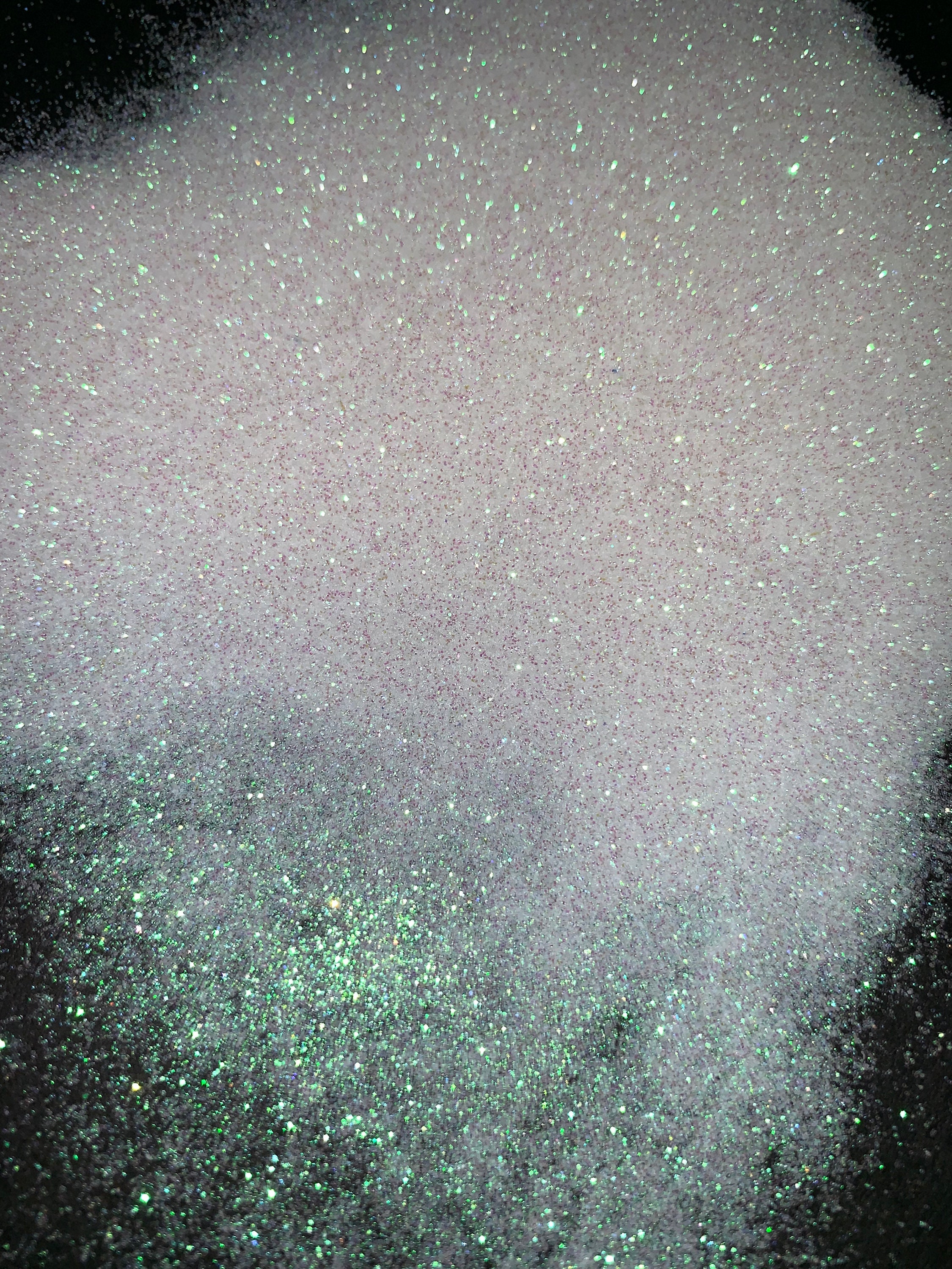 Snow White Glitter Iridescent Glittercolor Shift | Etsy
