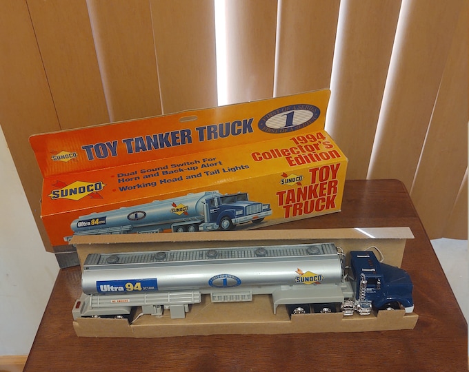 Sunoco Toy Tanker Truck First in Series 1994 - Etsy
