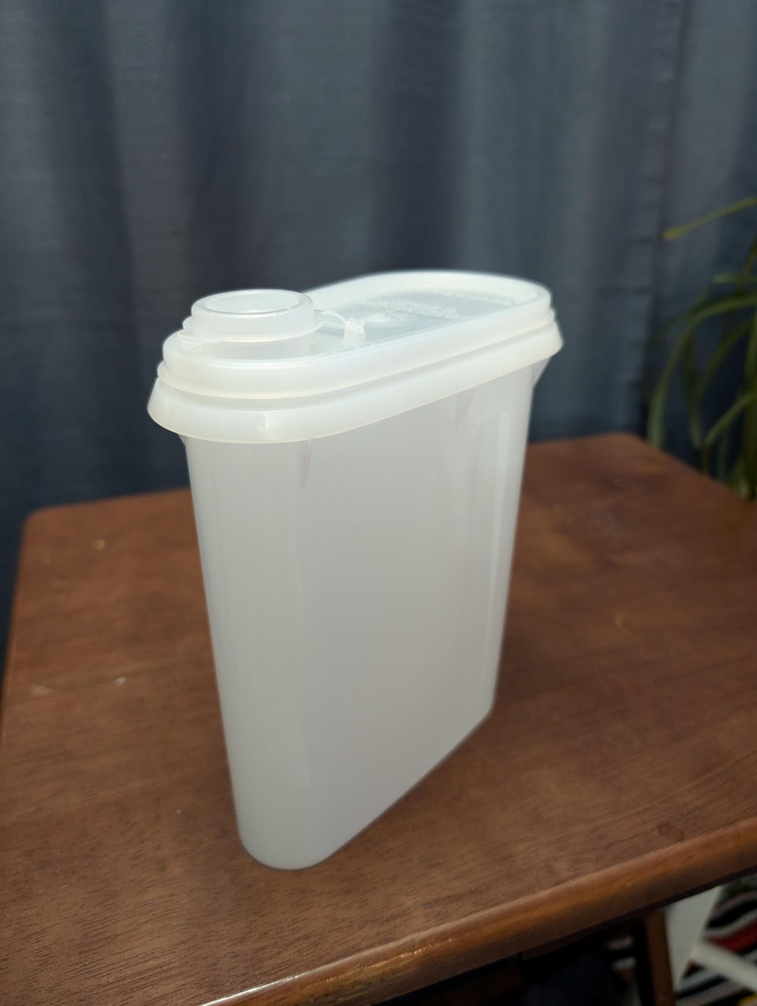 Vintage Small Tupperware Cereal – Sugar – Flour Storage Container - 792 ...