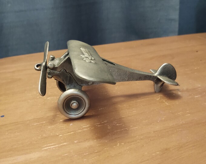 Arcade Monocoupe Cast Iron Replica Plane Airplane - Desk Ornament ...