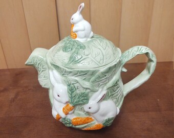 Cabbage Teapot - Etsy