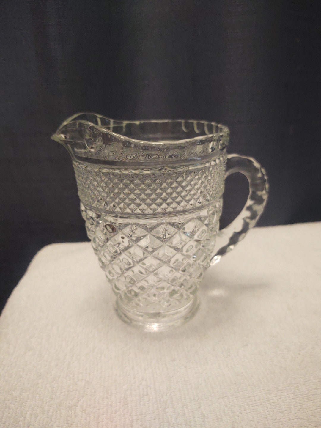 Vintage Wexford Small Pitcher Made by Anchor Hocking - Etsy