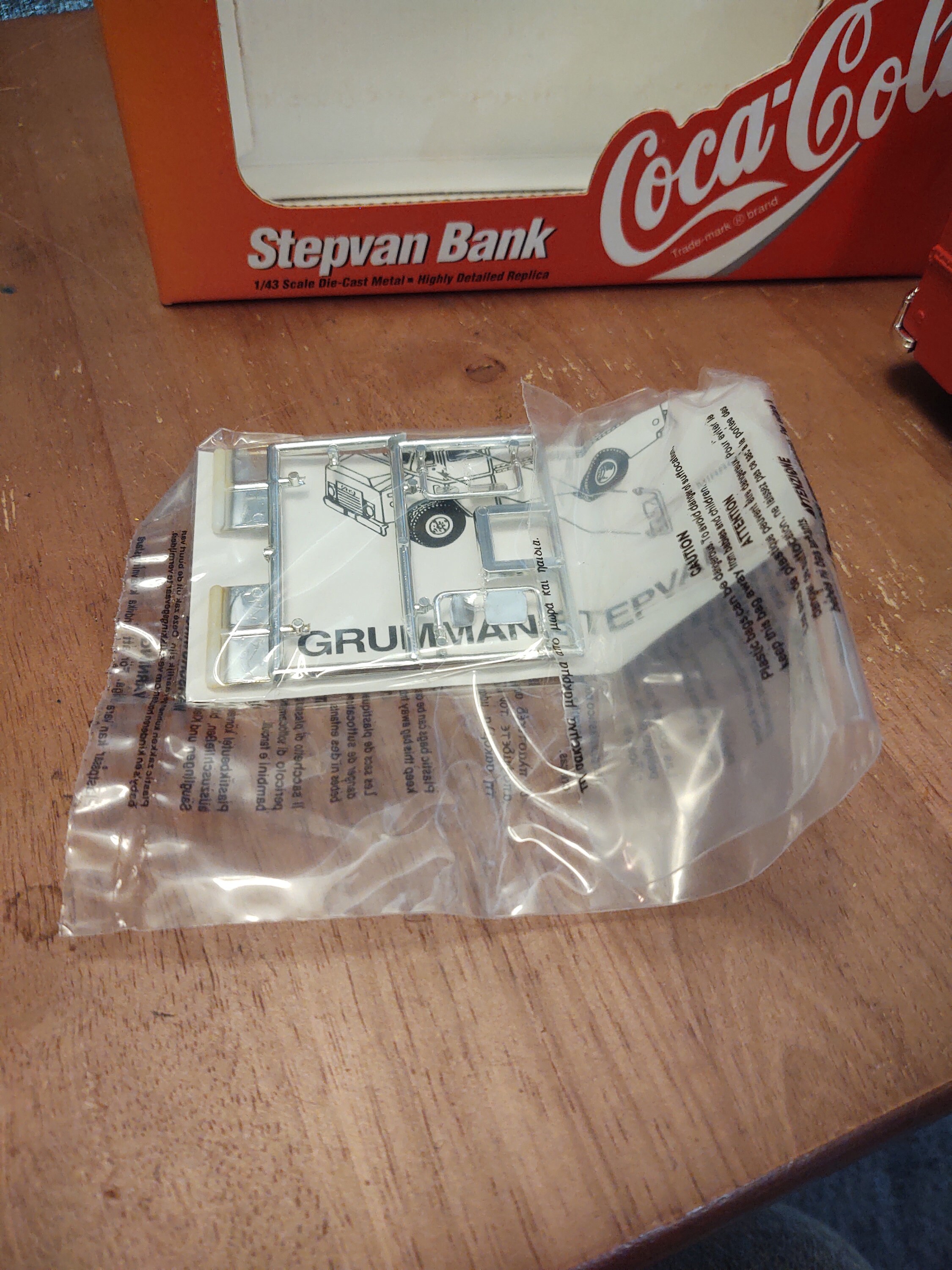 ERTL Diecast Metal Coca-cola Stepvan Bank - Highly Detailed Replica ...