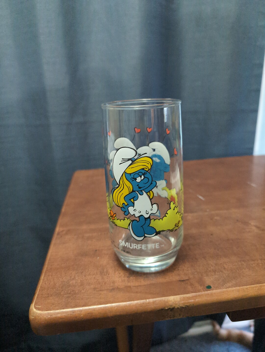 1982 Hardees Smurfs Collectible Glass – Smurfette Glass – Hardee's ...