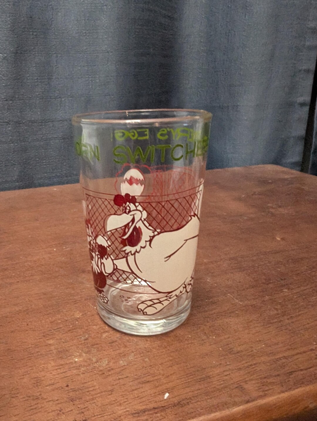 1974 Welch's Jelly Jar Foghorn Leghorn and Chicken Hawk foghorn ...