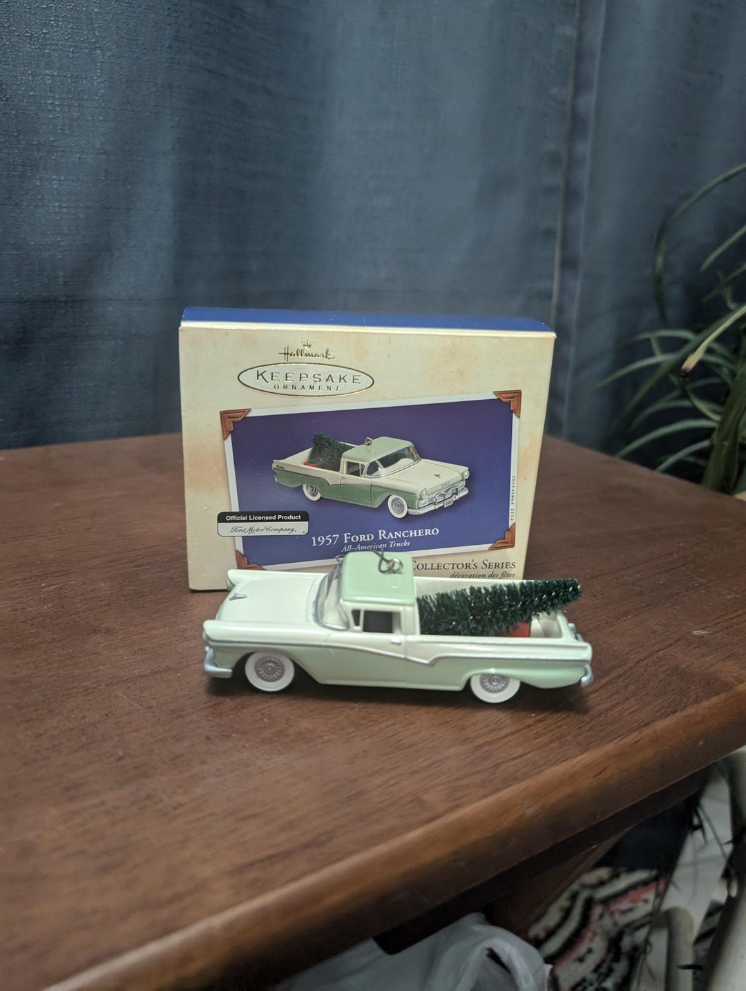 2002 Hallmark Keepsake Ornament;1957 Ford Ranchero; 8th Ornament in the ...